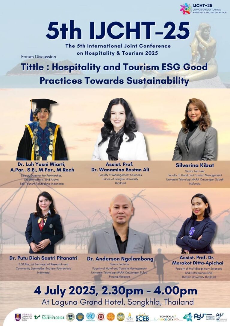 IJCHT-25 – The 5th International Joint Conference on Hospitality ...